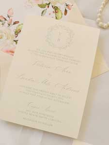 The Pheobe Wedding Invitation Suite | Raspberry Creative, LLC
