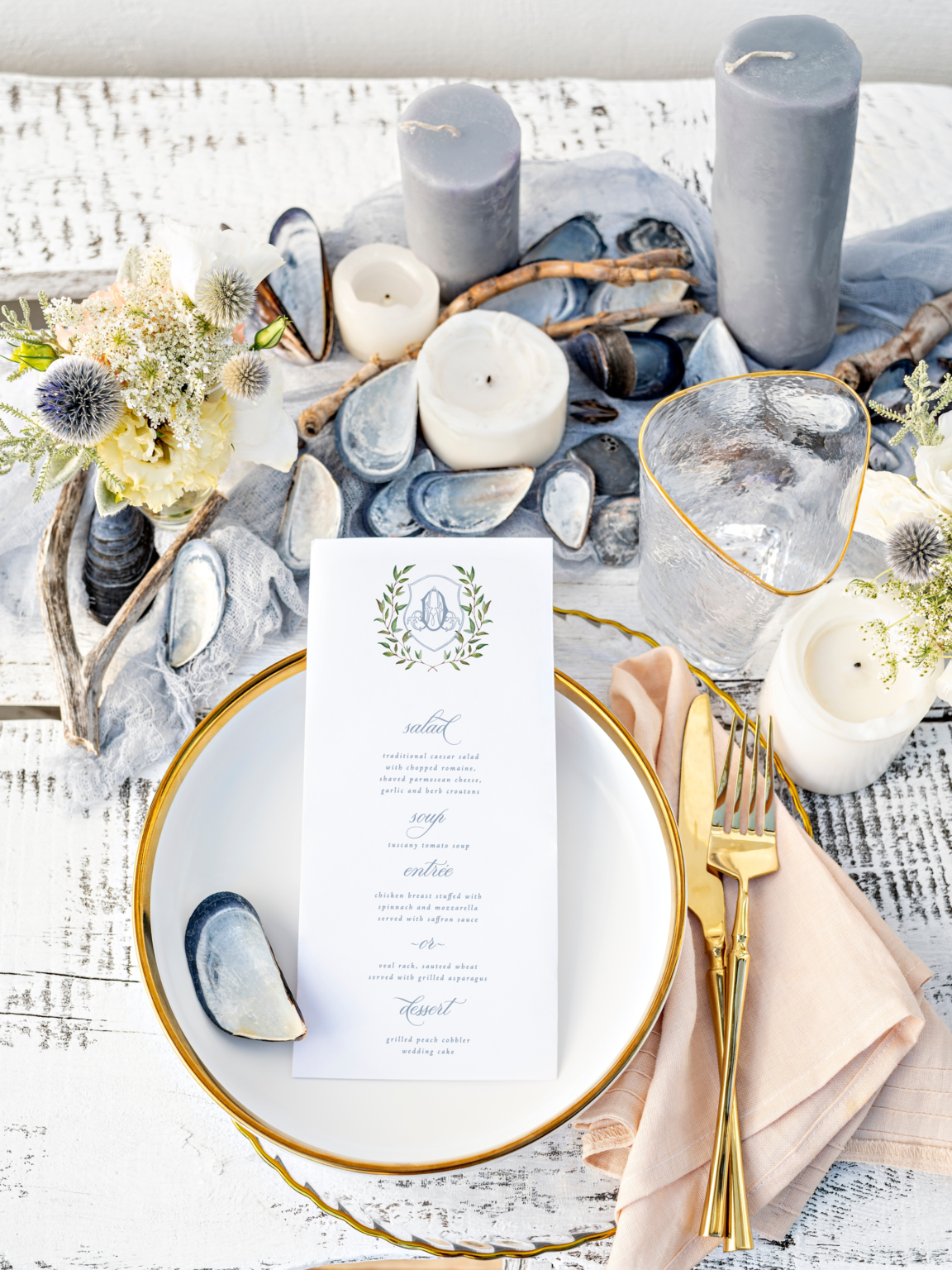 Wedding Collection Feature: The Sibyl Wedding Stationery Suite | Raspberry Creative, LLC
