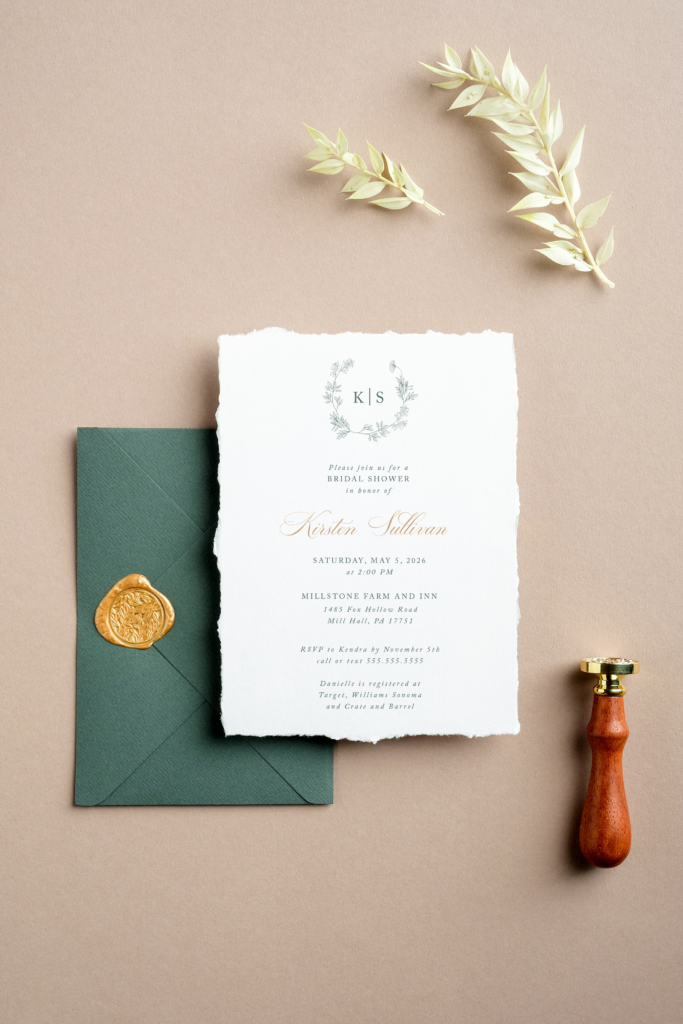 Bridal Shower Invitations | Raspberry Creative, LLC